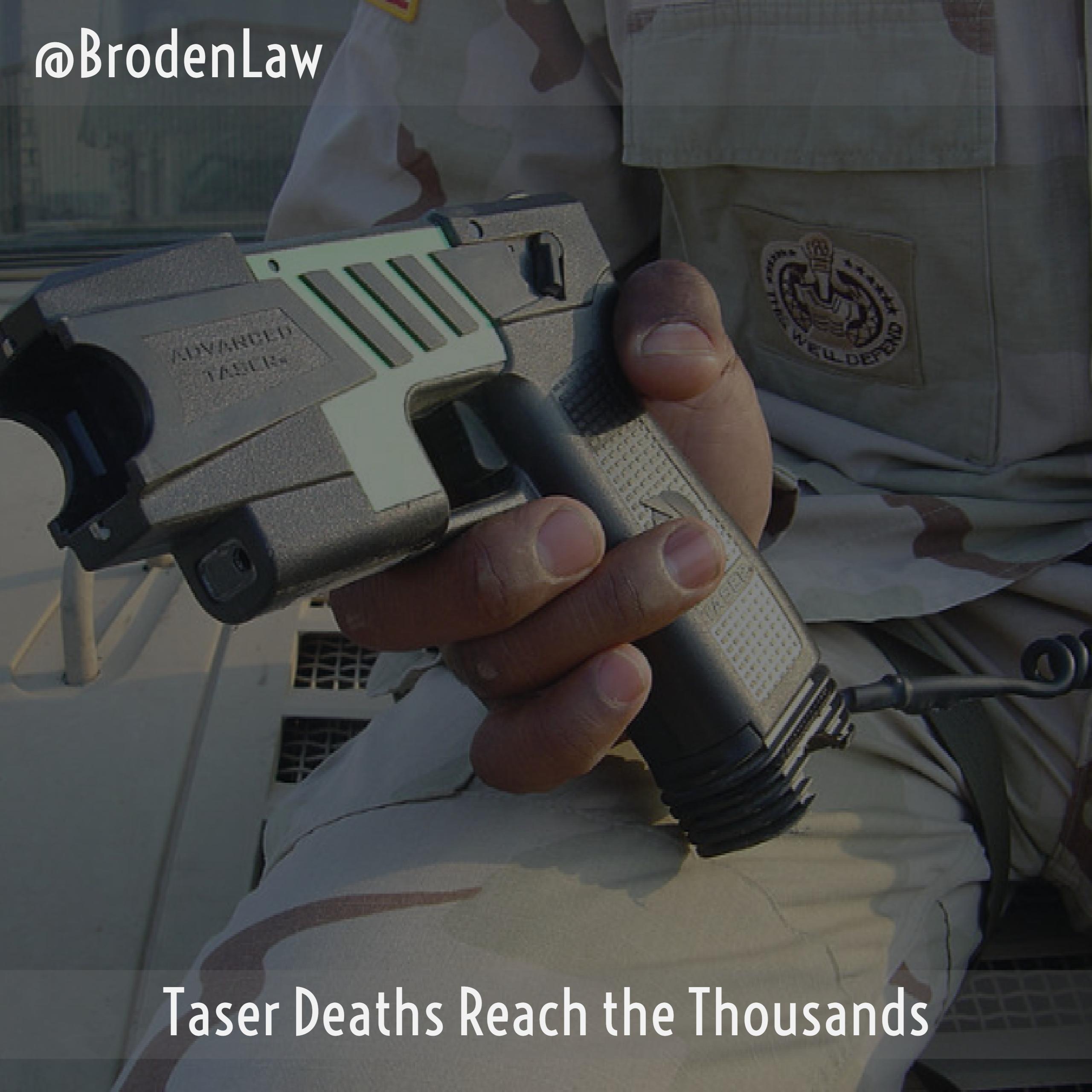 Taser Deaths Reach The Thousands - JusticeNewsFlash.com