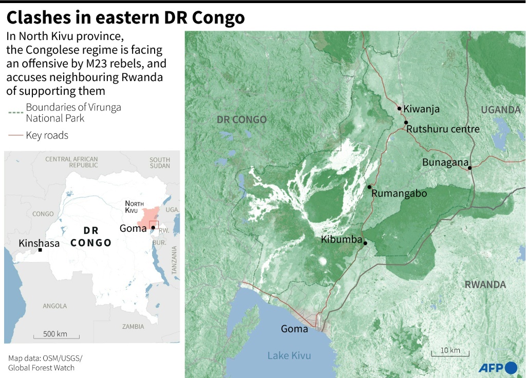 M23 rebels advance in eastern DRC - JusticeNewsFlash.com